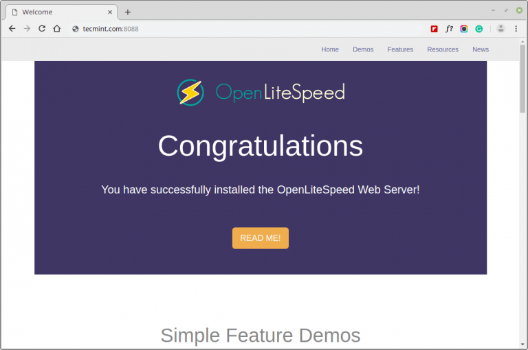 How To Install the OpenLiteSpeed Web Server on CentOS 8