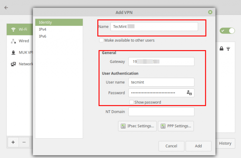 How to Setup an L2TP/IPsec VPN Client on Linux