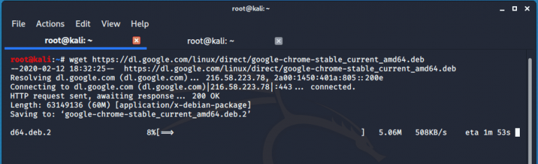 How to Install Google Chrome on Kali Linux