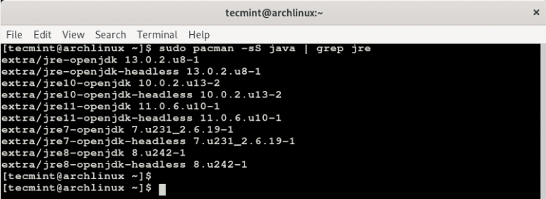 How to Install Java on Arch Linux