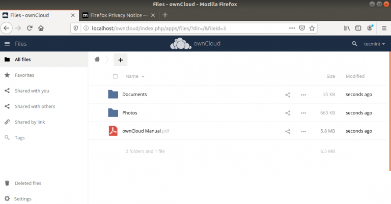 How to Install OwnCloud on Ubuntu 18.04