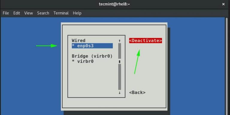 How to Configure IP Network with 'nmtui' Tool