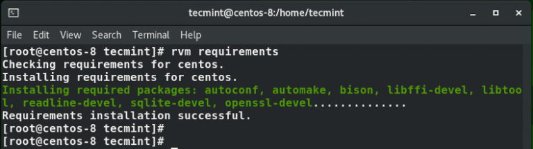 How to Install Ruby on CentOS/RHEL 8