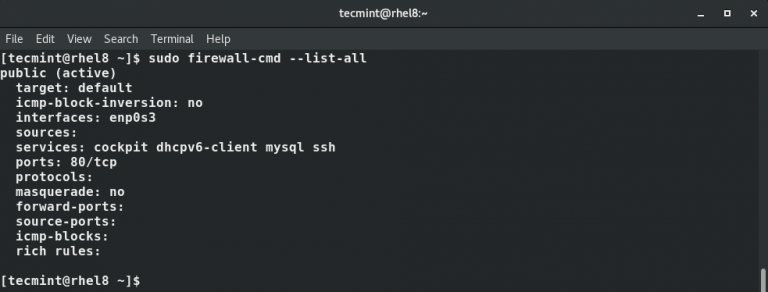 How to Restrict Network Access Using FirewallD