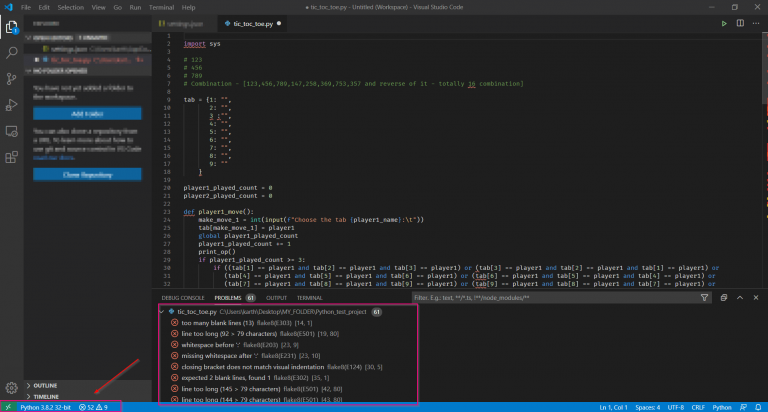 Python Development Setup Using Visual Studio Code