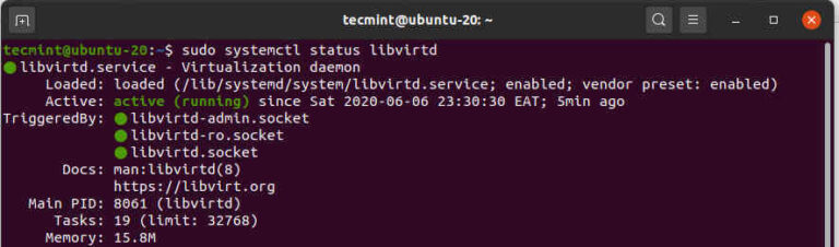 How to Install KVM on Ubuntu 20.04