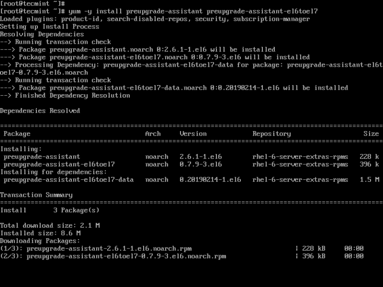 How to Upgrade from RHEL 6 to RHEL 8