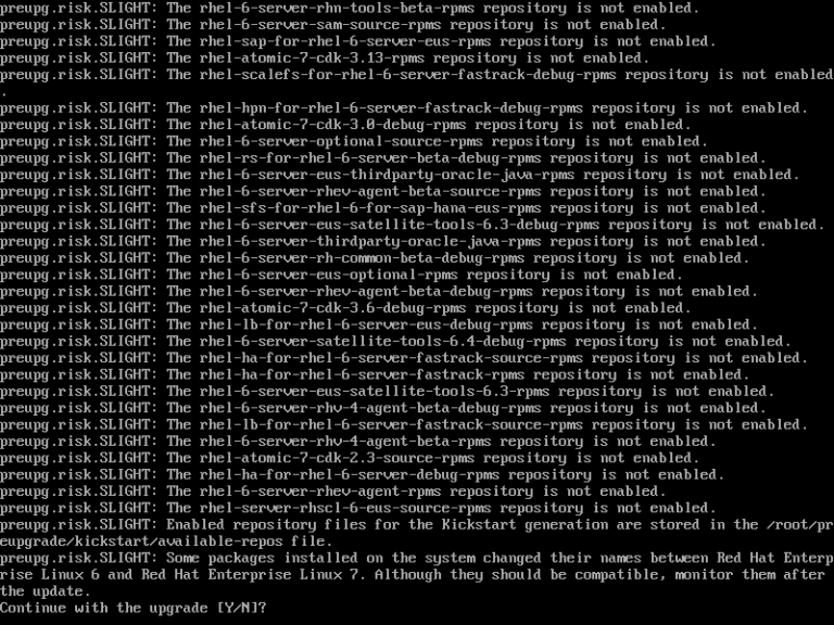 How to Upgrade from RHEL 6 to RHEL 8