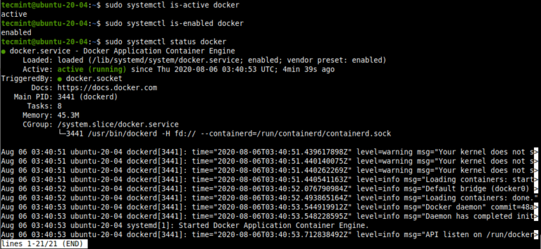 How to Install and Use Docker on Ubuntu 20.04