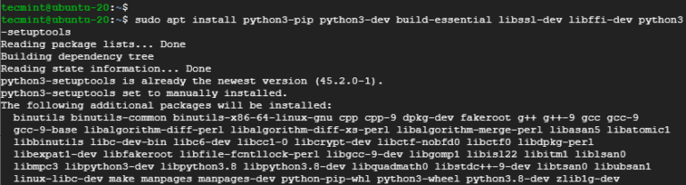 How to Install Flask in Ubuntu 20.04