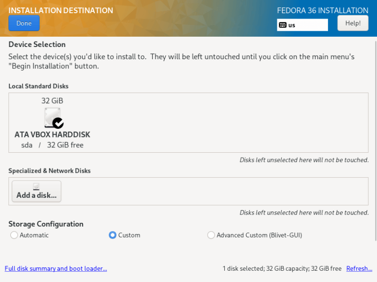 How to Install Fedora 36 Server with Screenshots