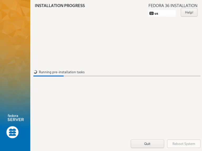 How to Install Fedora 36 Server with Screenshots