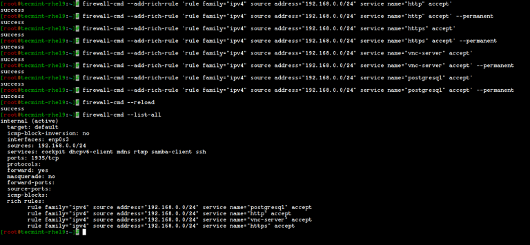 How to Configure FirewallD in RHEL, Rocky & AlmaLinux