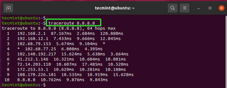 LFCA: Learn Basic Network Troubleshooting Tips – Part 12