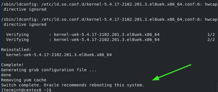 How to Migrate from CentOS to Oracle Linux