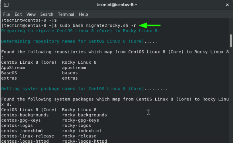 How to Migrate from CentOS 8 to Rocky Linux 8
