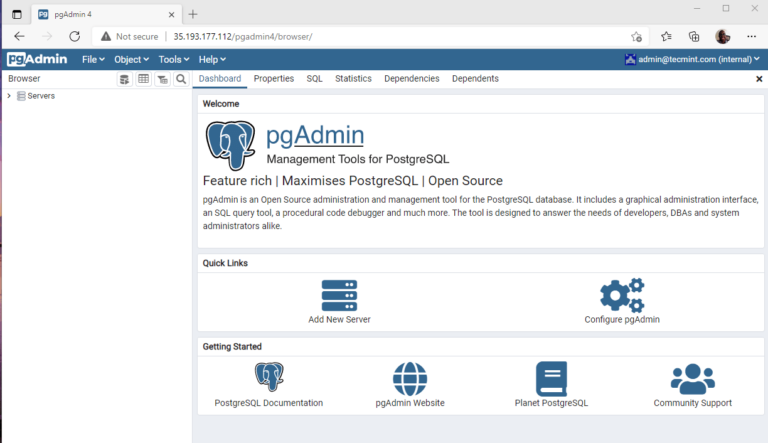 How to Install PgAdmin on Rocky Linux and AlmaLinux