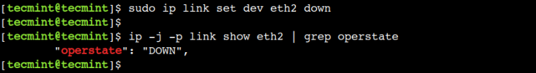 24 Useful "IP" Commands to Configure Network Interfaces