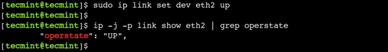 24 Useful "IP" Commands to Configure Network Interfaces