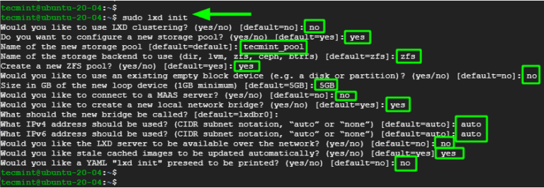 How to Install, Create and Manage LXC in Ubuntu/Debian