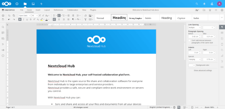 A Detailed Guide on How to Work with Documents in Nextcloud
