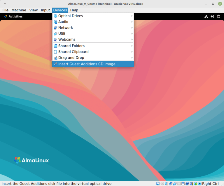 How to Install and Use VirtualBox 7.0 in AlmaLinux