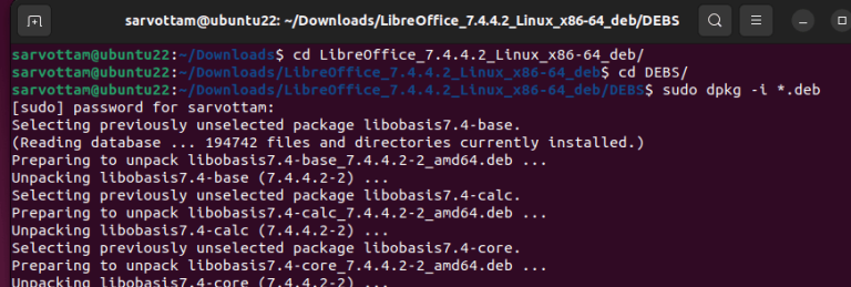 How to Install Latest LibreOffice in Ubuntu Linux