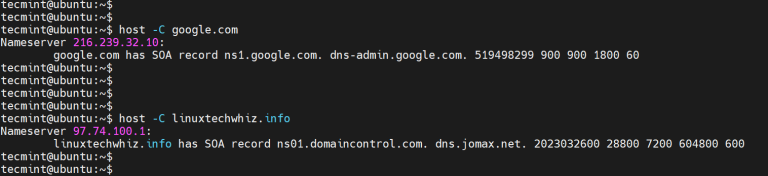 6 Best Tools to Troubleshoot DNS Issues in Linux