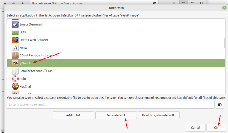 How to View WebP Images in Ubuntu and Linux Mint